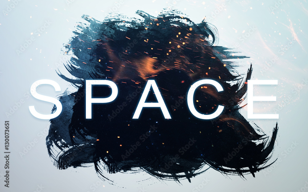 Deep space art. Nebulas, planets galaxies and stars in beautiful ...