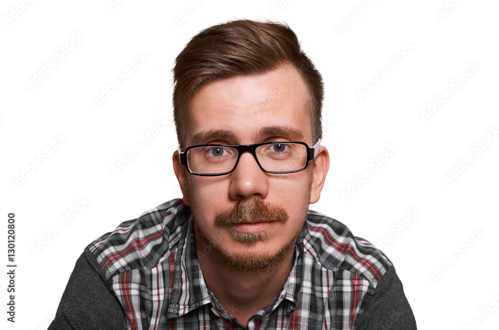 Peaceful Face Man