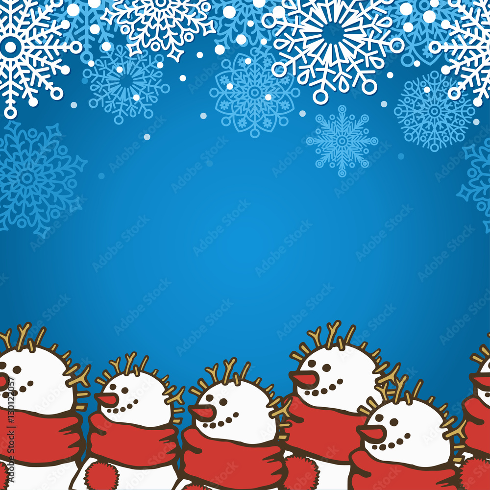 Winter Holiday Clip Art Borders