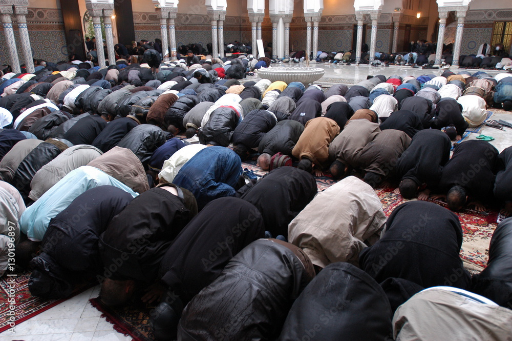 Eid at the Paris Great Mosque, Paris, France Stock Photo | Adobe Stock