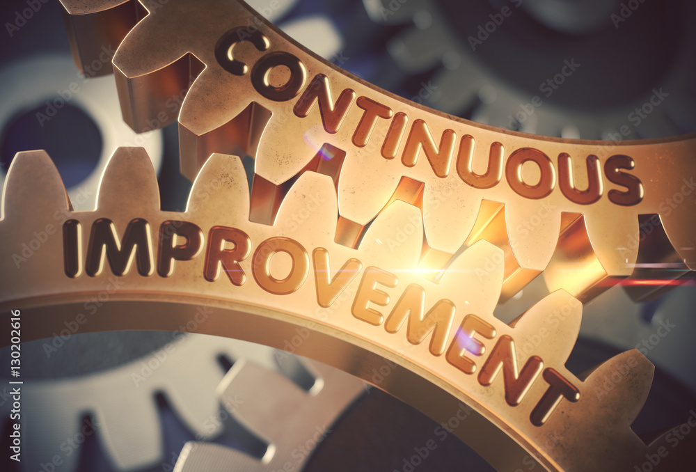 Poster Continuous Improvement. 3D. – Wall Art | UkPosters