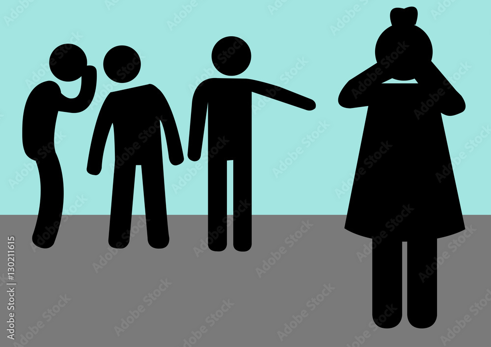 Mobbing vector de Stock | Adobe Stock