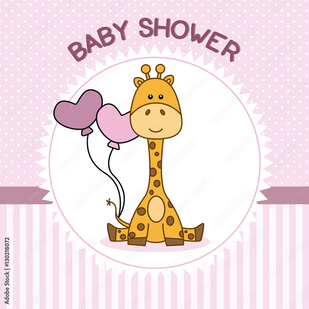 Baby Shower Clip Art Girl