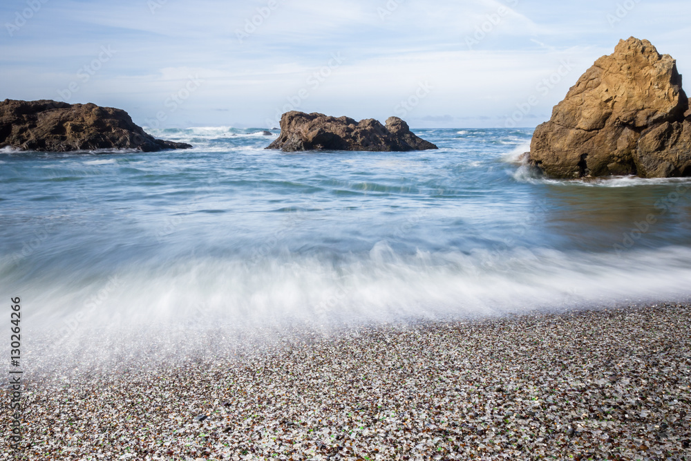 Glass Beach, Fort Bragg California Stock Photo | Adobe Stock
