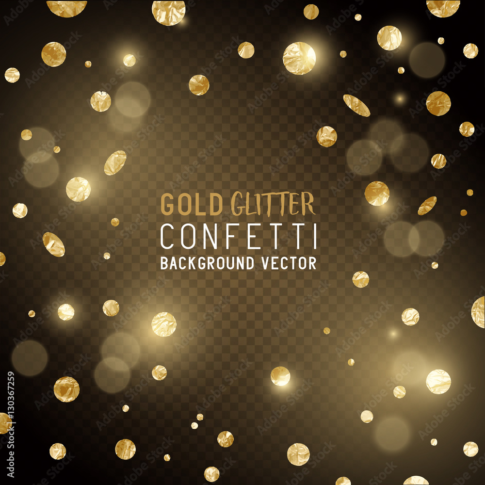 Glitter Falling Confetti