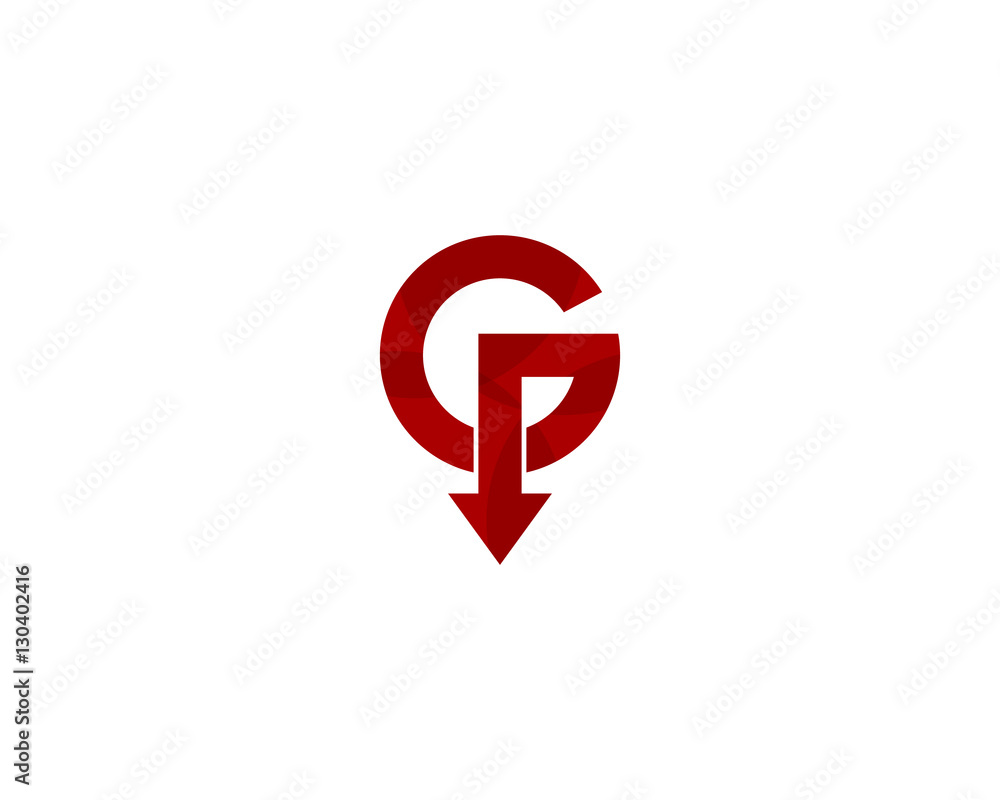 Letter G Gravity Logo Design Template Element Stock Vector | Adobe Stock