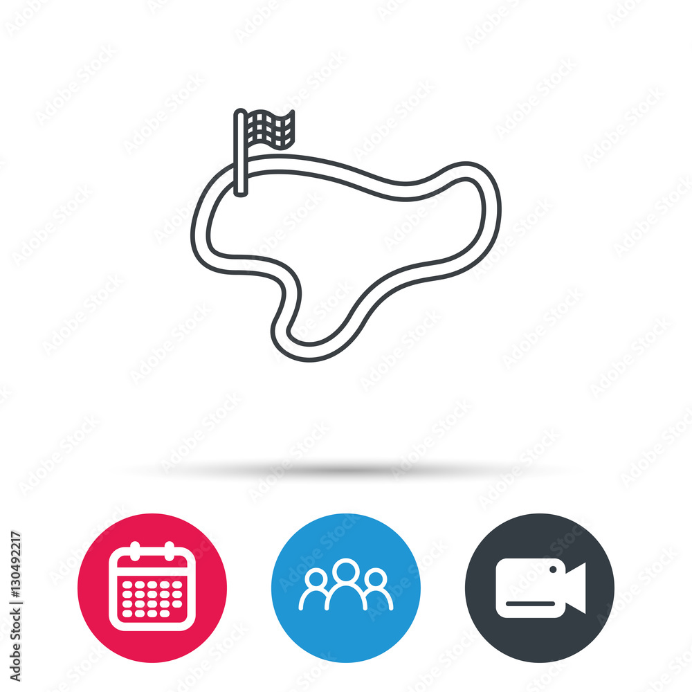 Race Circuit Icon