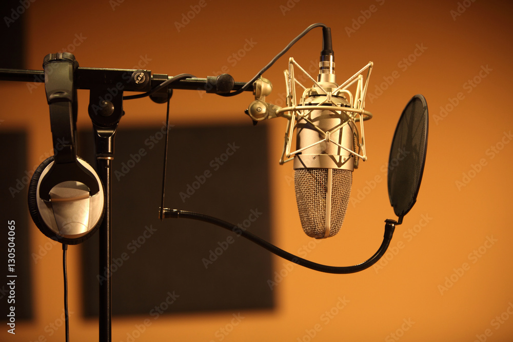 microphone Stock Photo | Adobe Stock