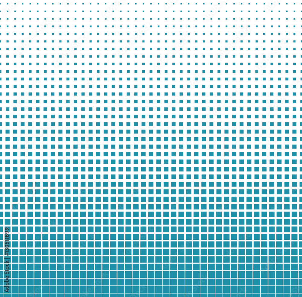 Abstract geometric blue gradient square halftone pattern Stock Vector ...