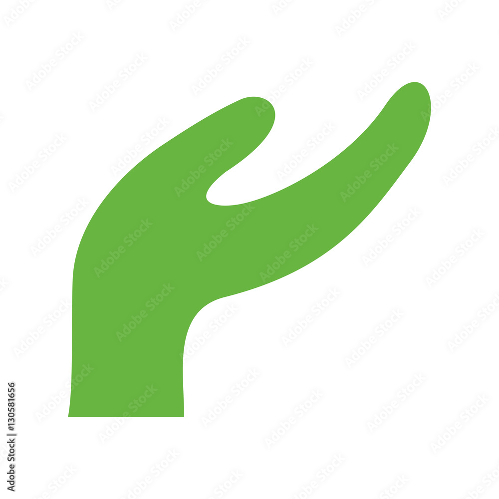 Human hand silhouette icon vector illustration graphic design Stock ... Human hand silhouette icon vector illustration graphic design Stock ...