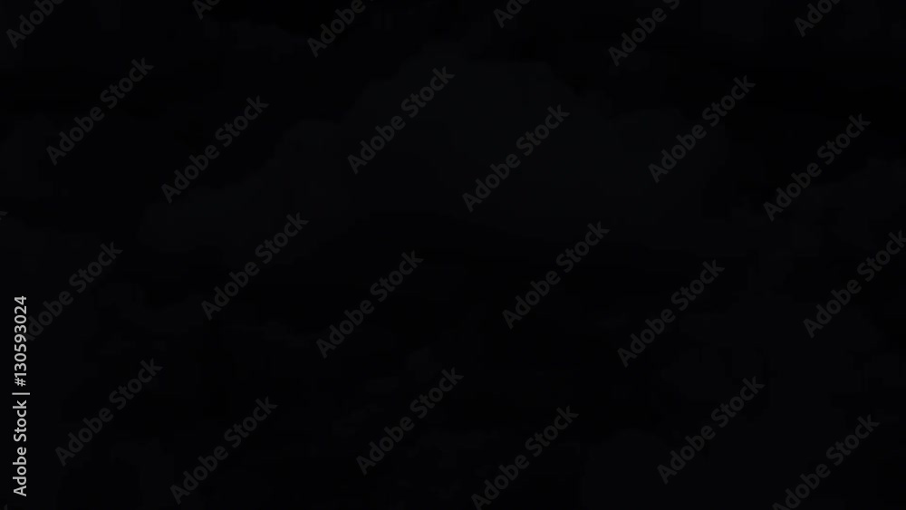 A lightning storm in the clouds, in 4K, looping. Lightning flashes ...