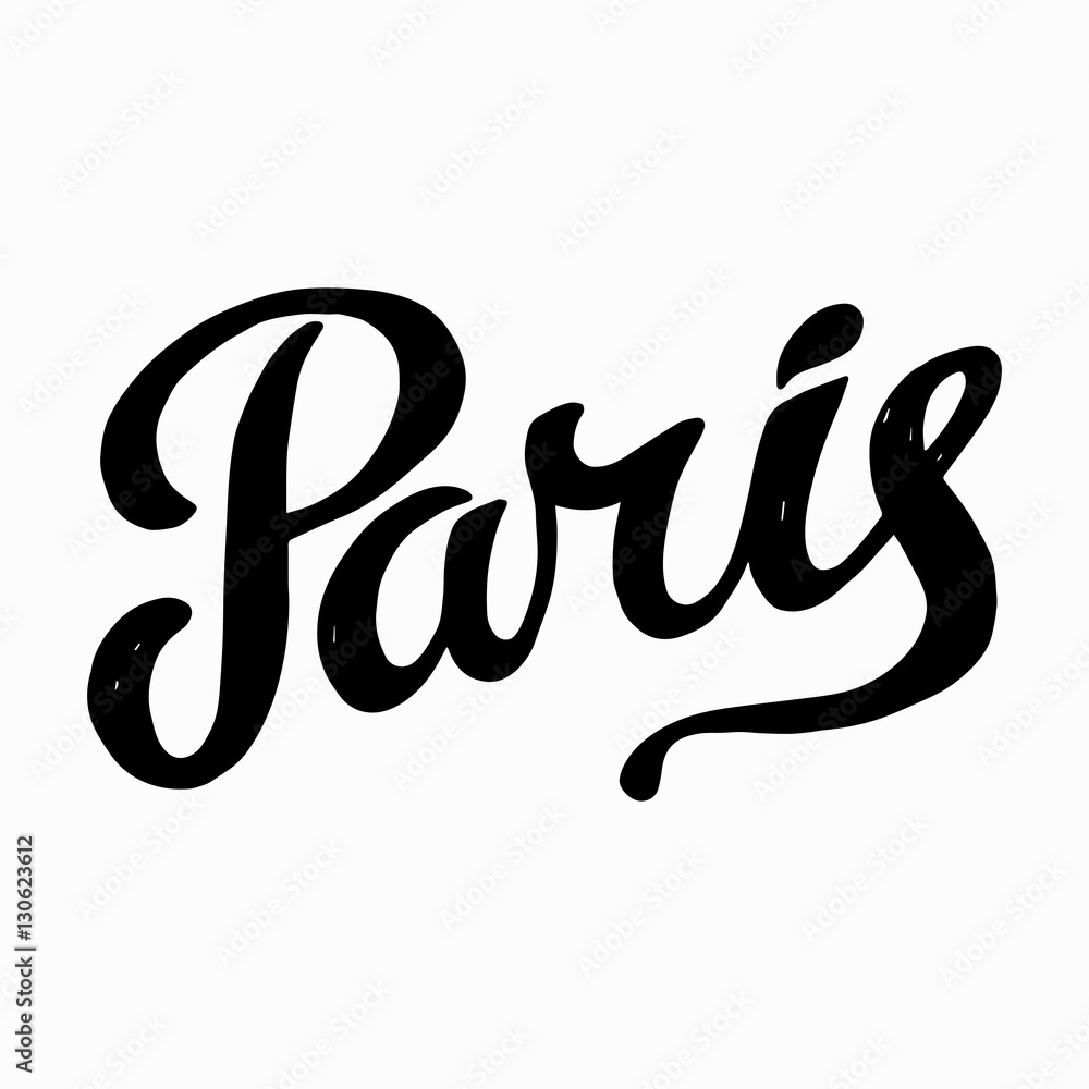 Handwritten lettering poster for your design. Creative typography. Hand ...