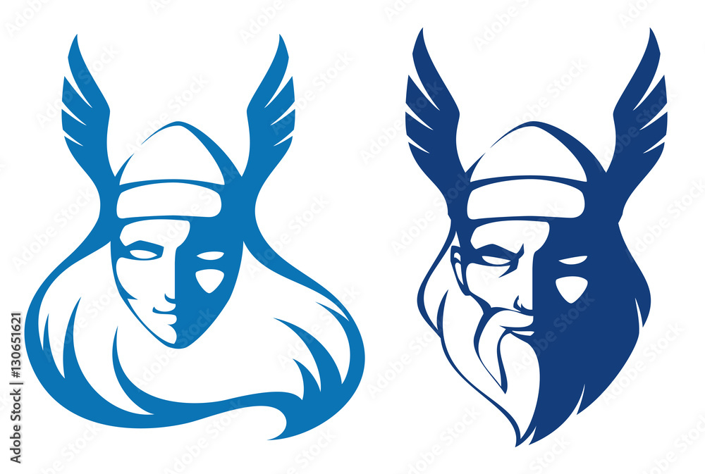 Line Illustrations Of Characters From Scandinavian Mythology Stock line-illustrations-of-characters-from-scandinavian-mythology-stock