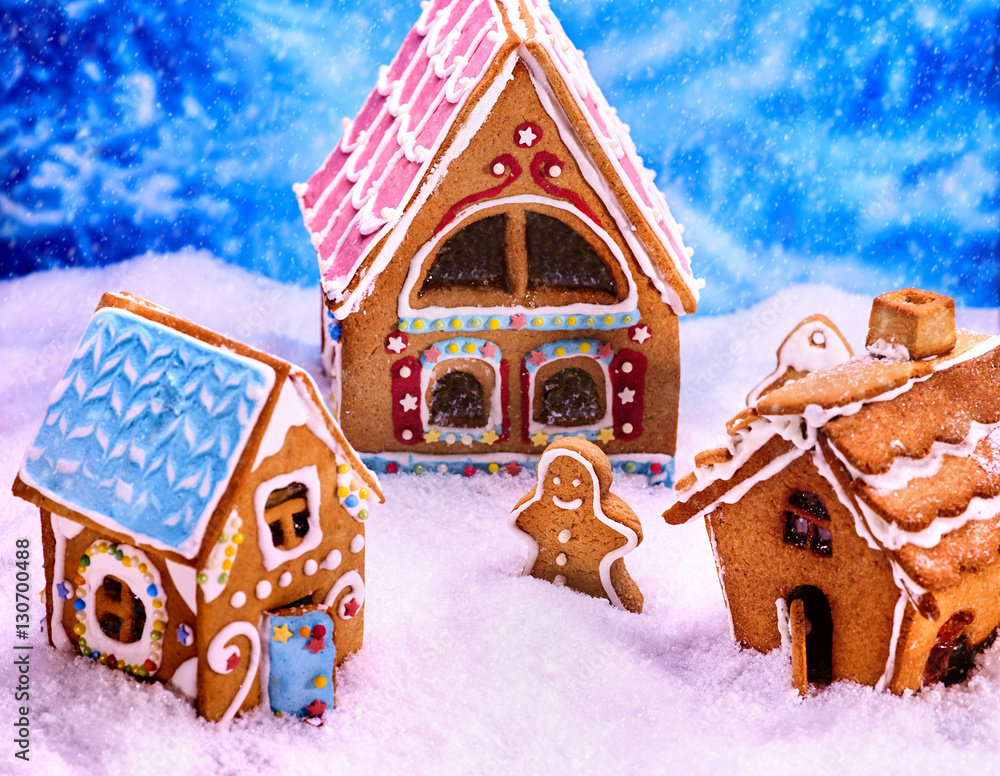 Country Gingerbread House