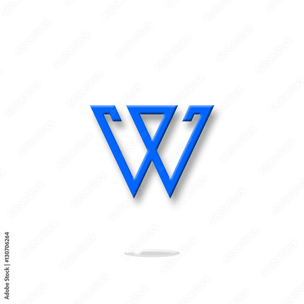 w logo w, letter w, vector, icon w, symbol, font, bussines Stock ...