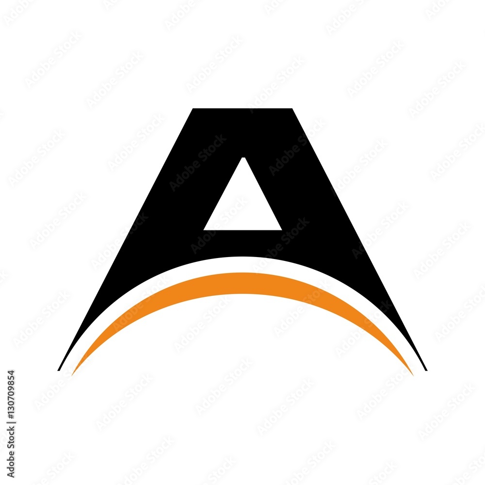 arc logo. arch symbol. logotype. Stock Vector | Adobe Stock