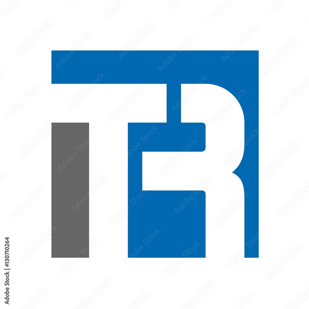letter R and T logo vector Stock-Vektorgrafik | Adobe Stock