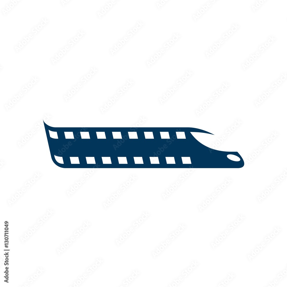 express train logo. vector icon. Stock Vector | Adobe Stock