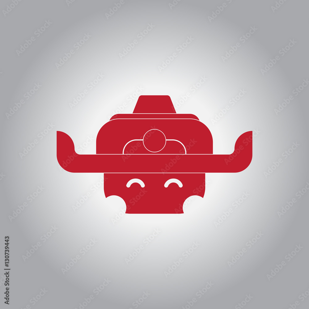 Chinese man Vector illustration of Chinese new year celebration in flat ...