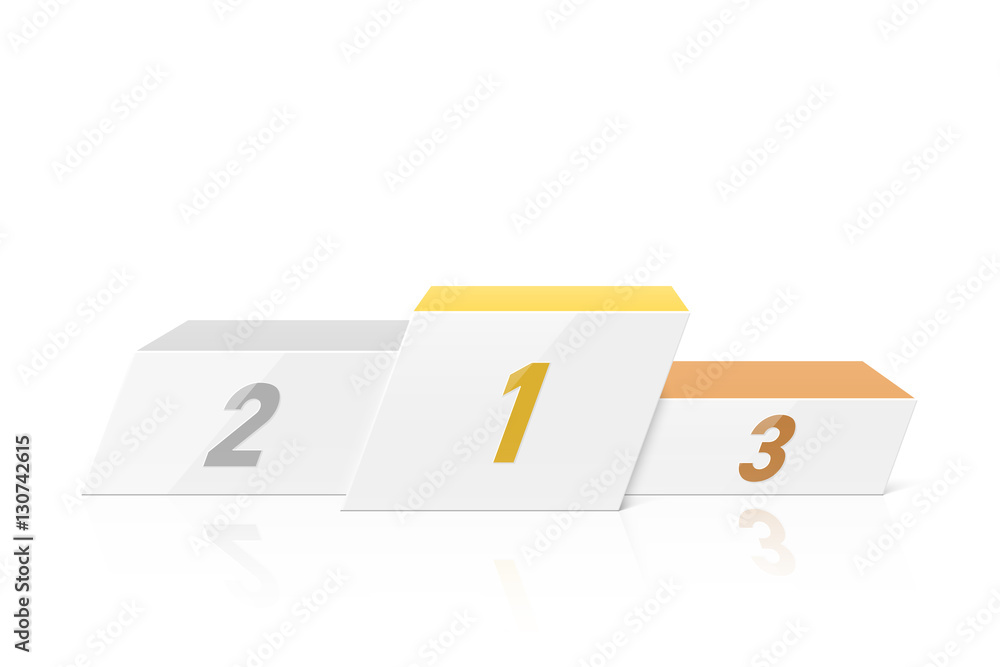 Winners podium Stock Vector | Adobe Stock