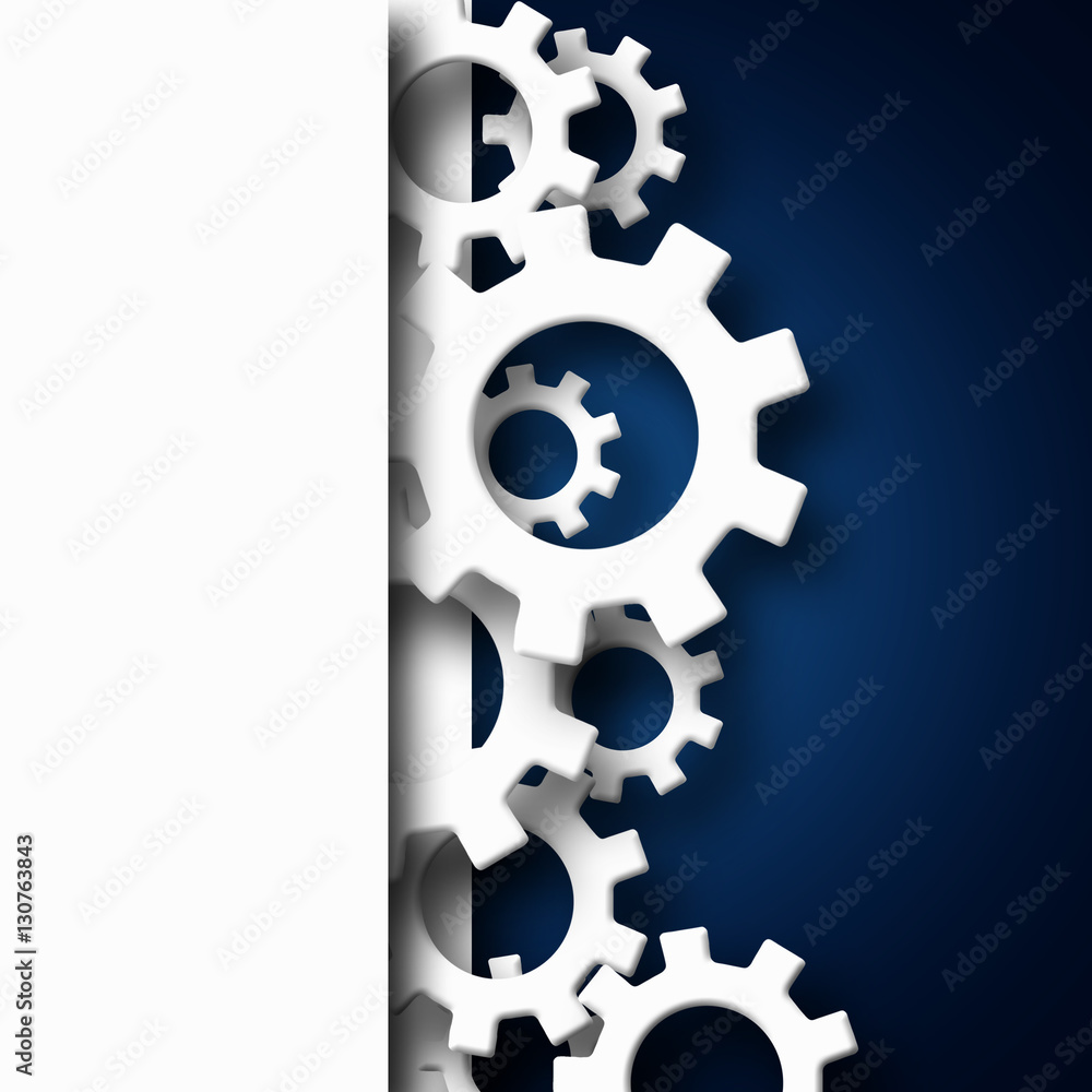 Abstract technology gear background Stock Illustration | Adobe Stock