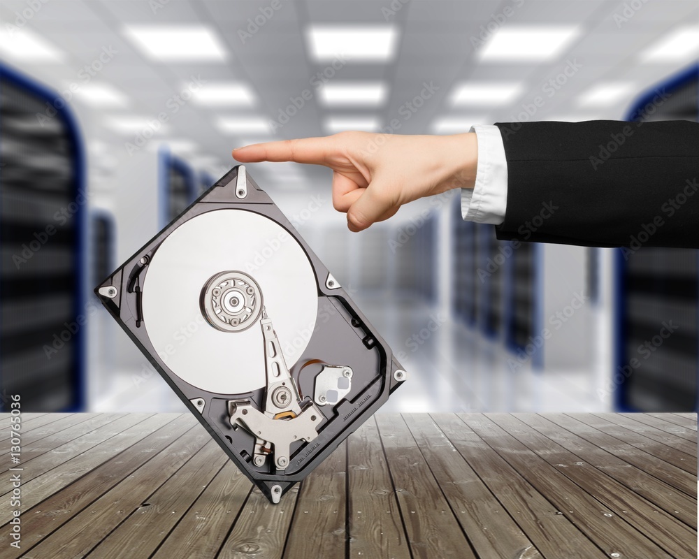 Hard drive. Stock Photo | Adobe Stock