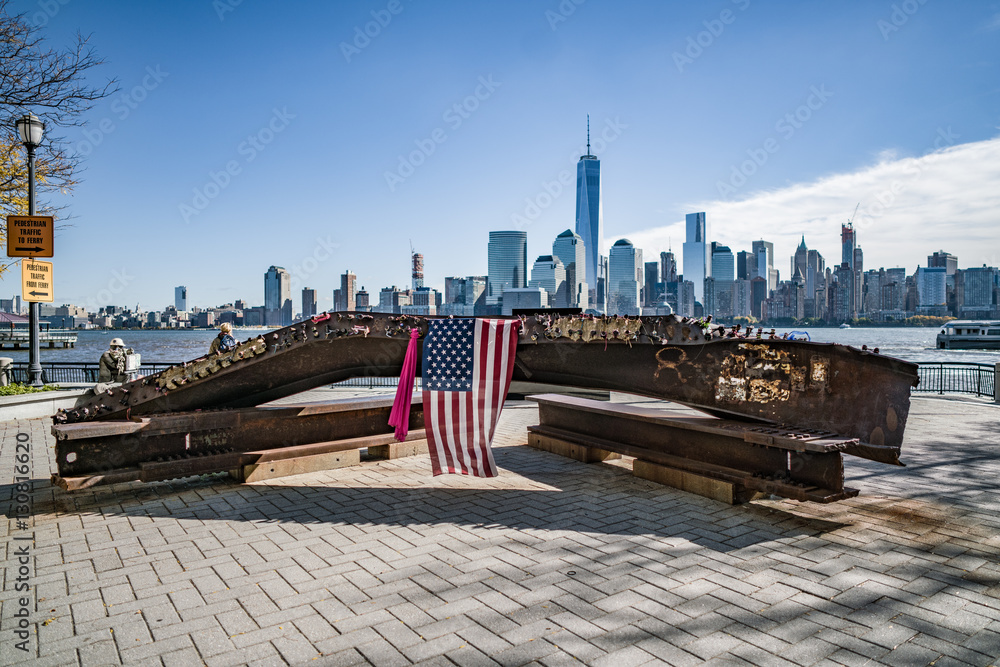 9/11 memorial Jersey City Stock Photo | Adobe Stock