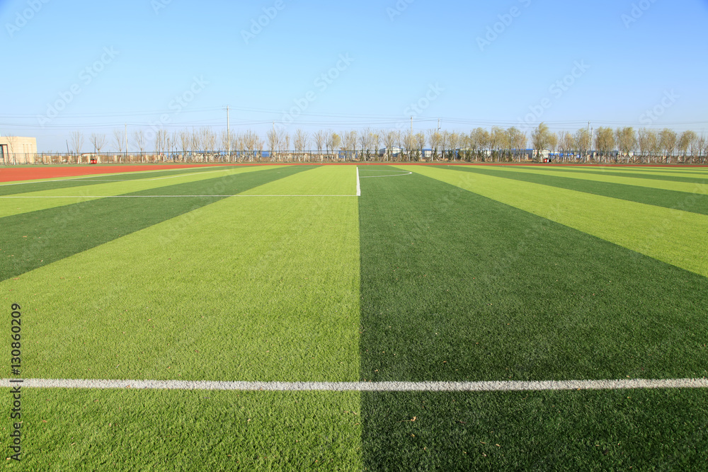 Football field Stock Photo | Adobe Stock