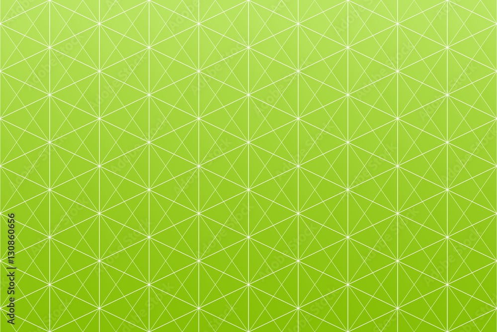 Geometric pattern seamless greenery concept green gradient colors ...