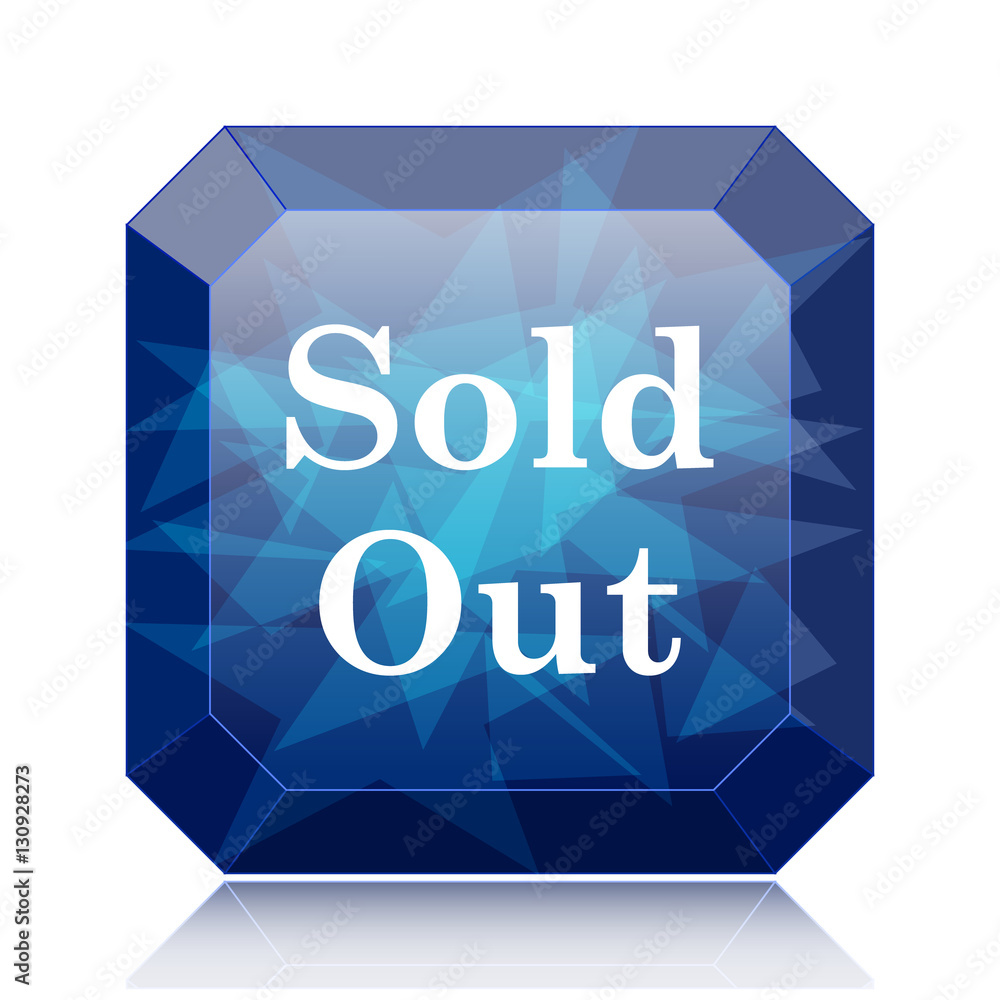 Sold out icon Stock Illustration | Adobe Stock
