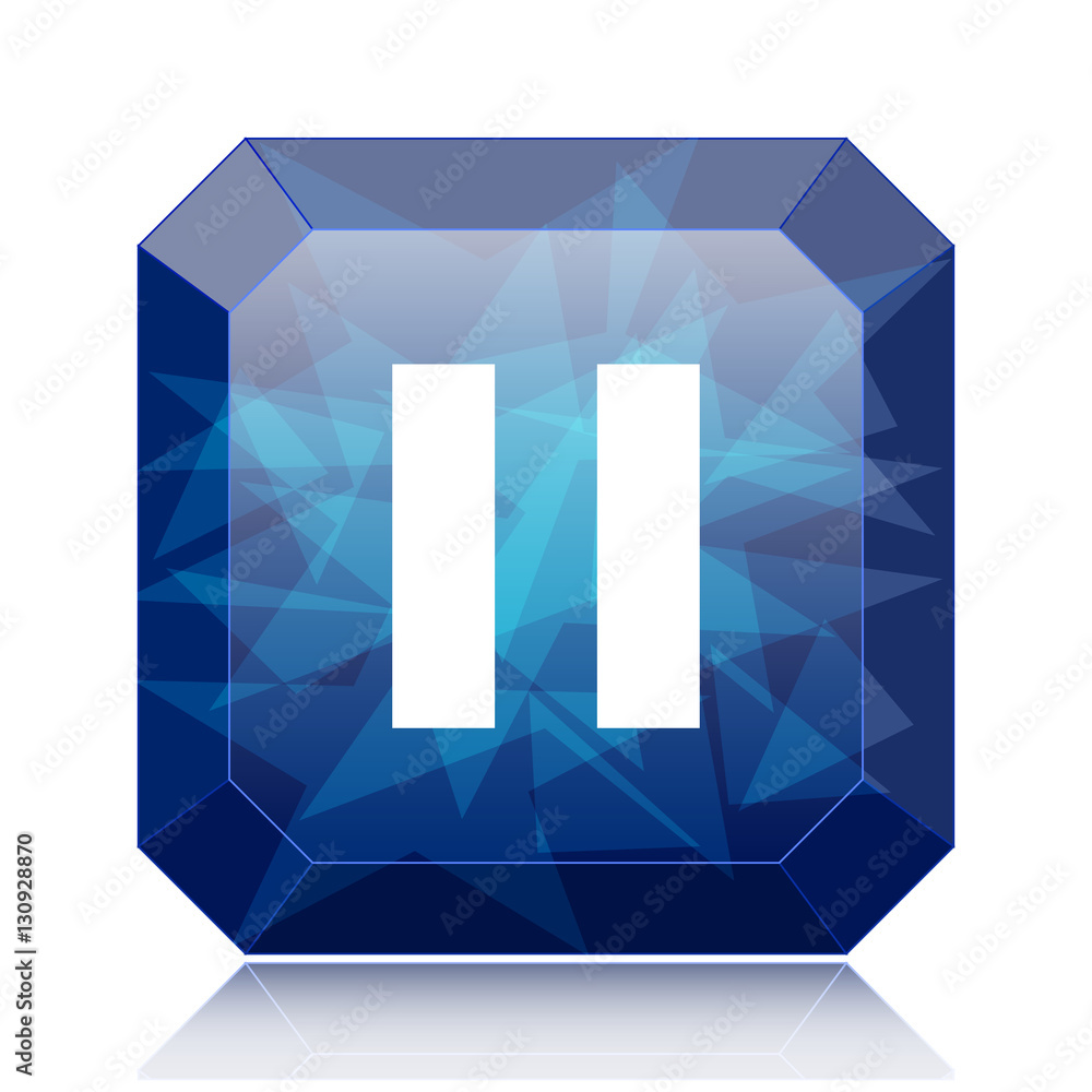 Pause icon Stock-Illustration | Adobe Stock