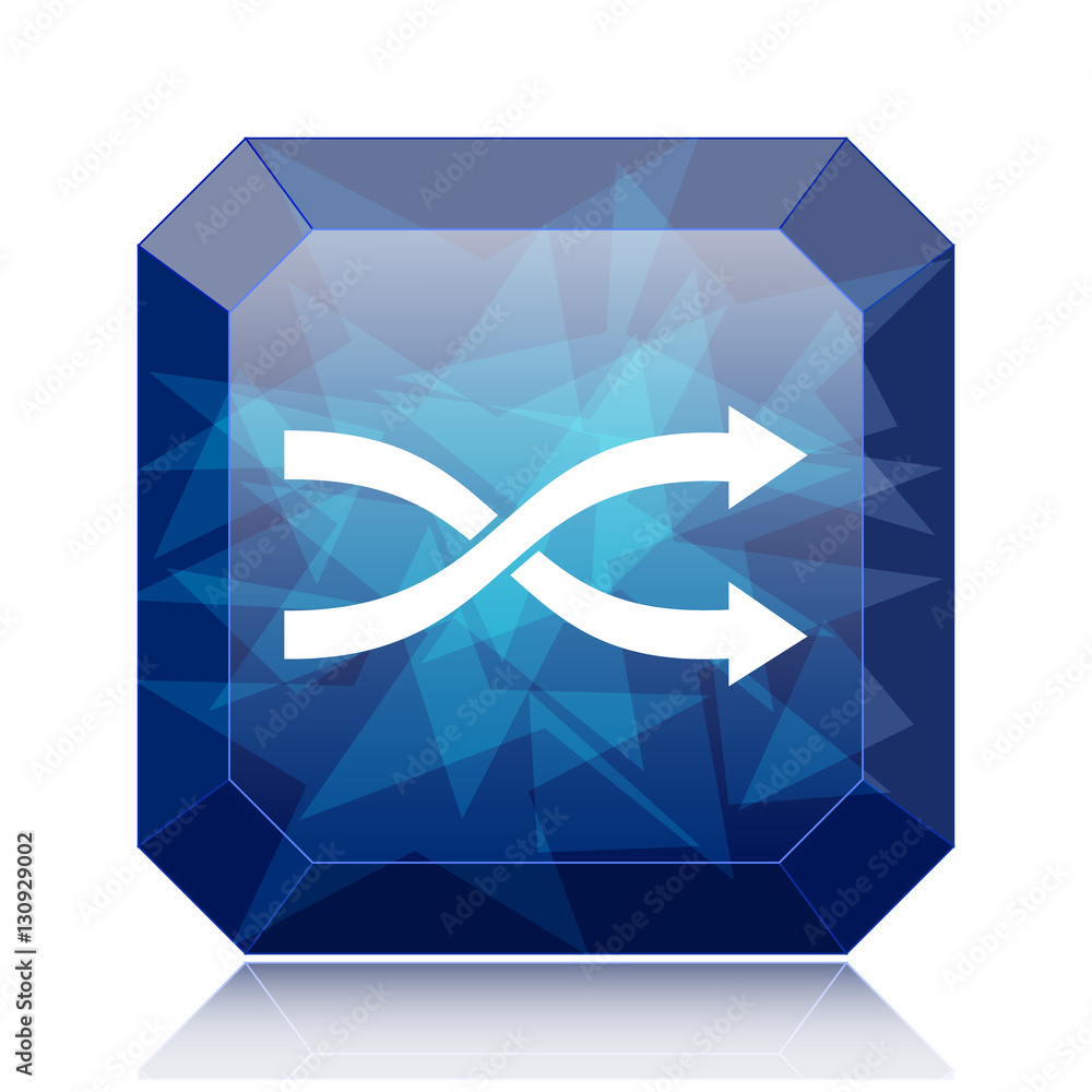 Shuffle icon Stock Illustration | Adobe Stock