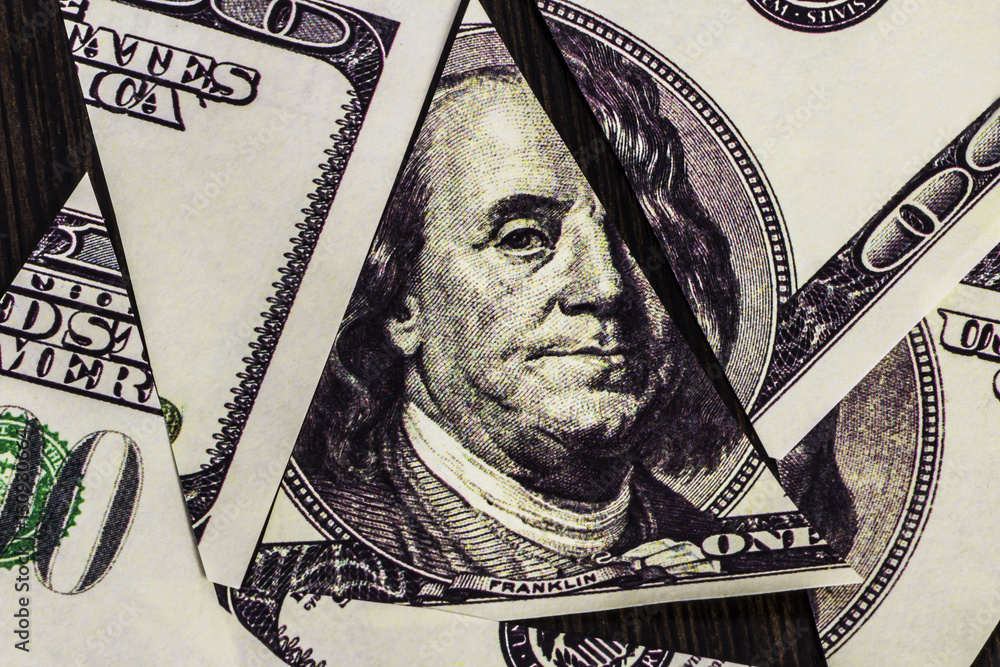 cut dollars Stock Photo | Adobe Stock