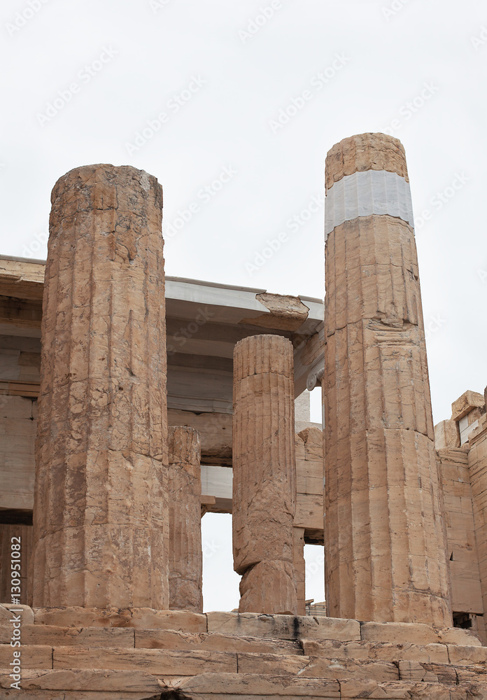 The ancient destroyed building. Stock Photo | Adobe Stock