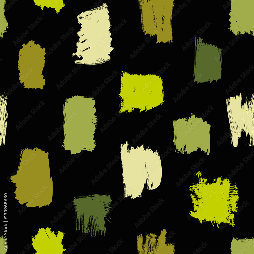 Seamless brush strokes pattern Stock Vector | Adobe Stock