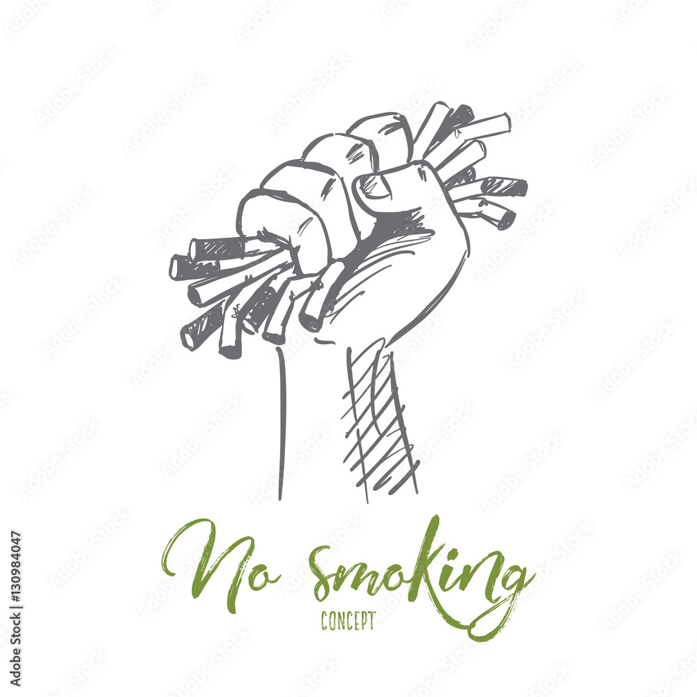 Stop Smoking Drawing