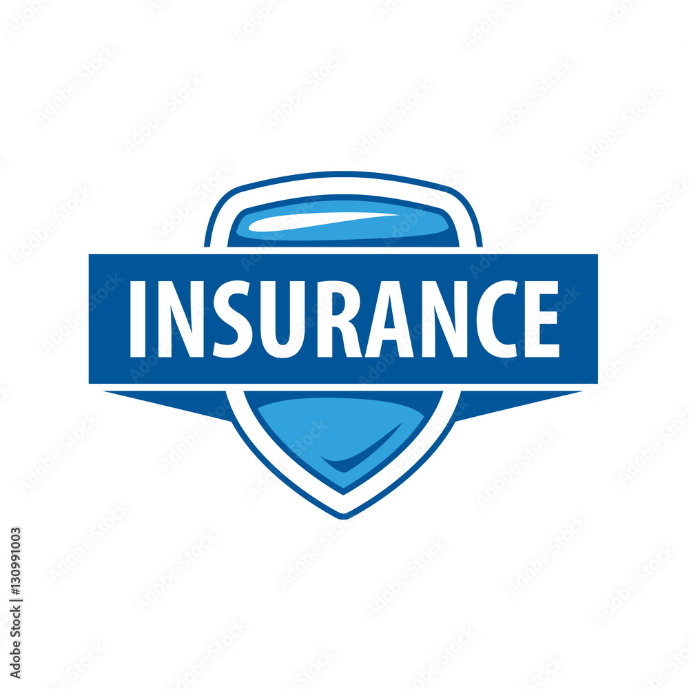 Vector logo template for an insurance company Stock Vector | Adobe Stock