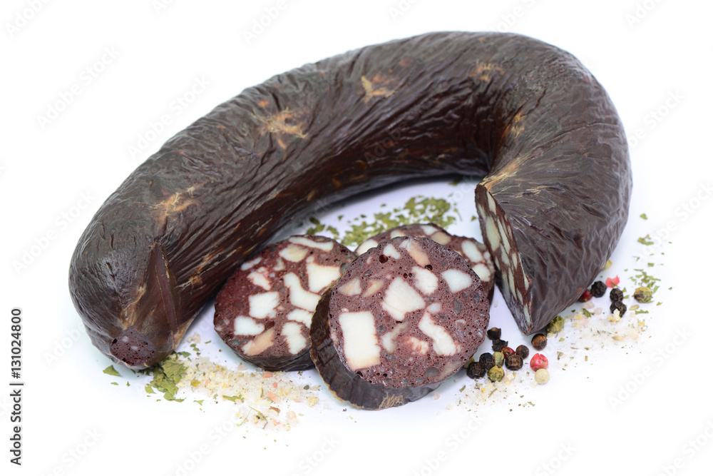 Blutwurst Schwarzwurst Stock Photo | Adobe Stock
