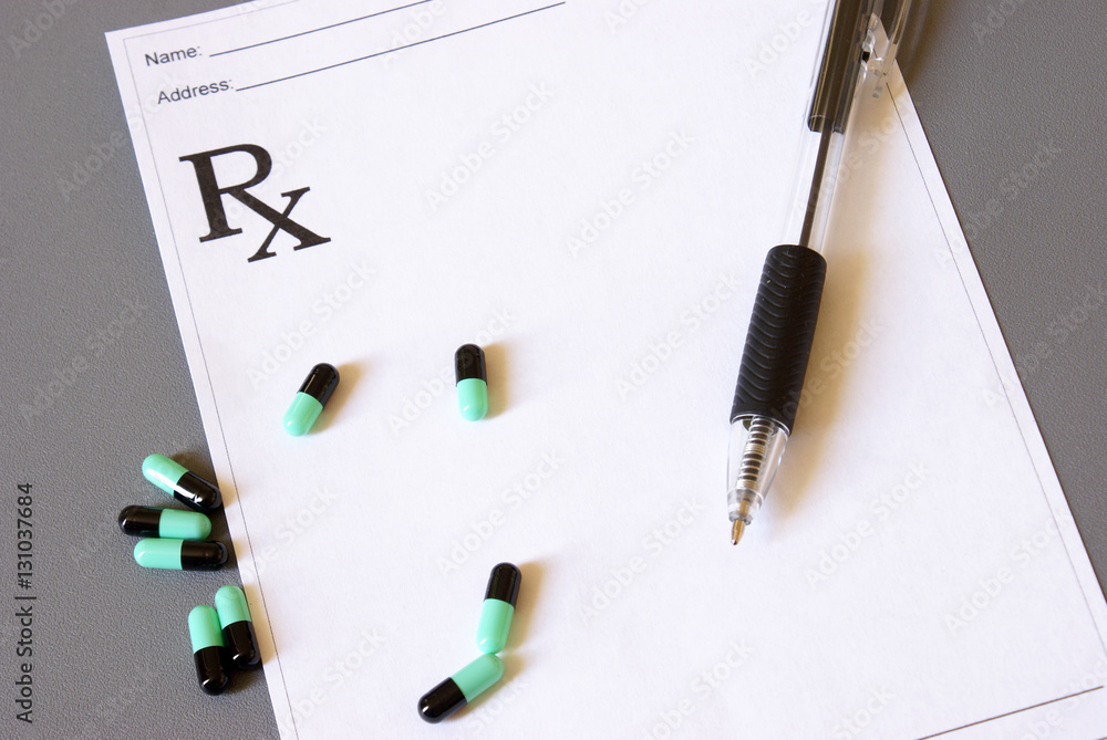 Medical Script Pad Stock Photo | Adobe Stock