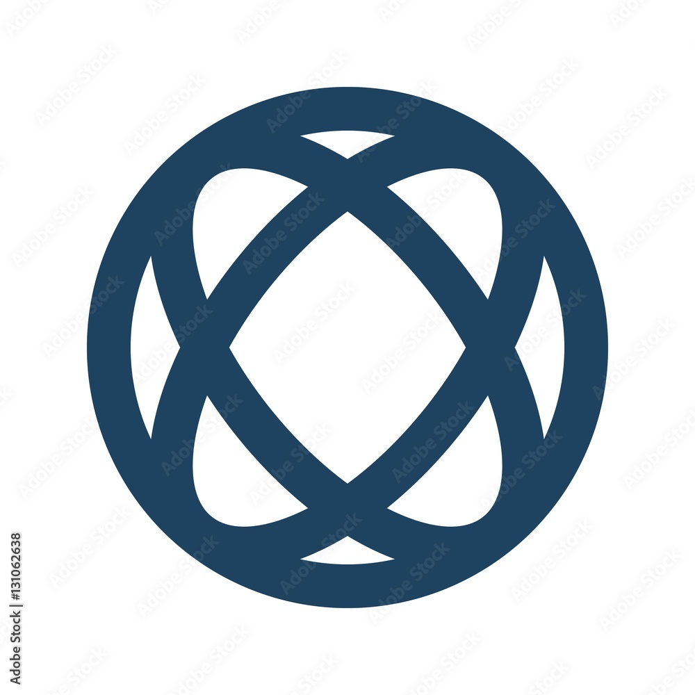 global symbol. world logo. Stock Vector | Adobe Stock