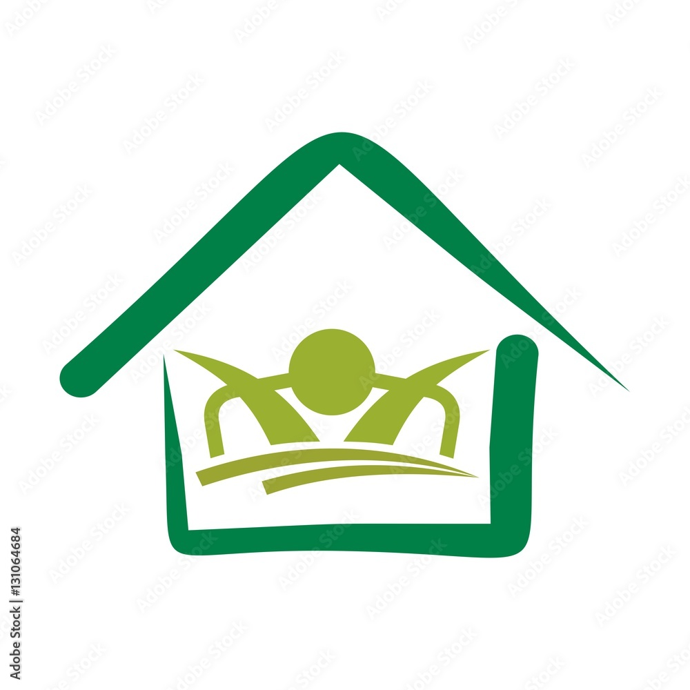 sleep care logo vector. icon template. Stock Vector | Adobe Stock