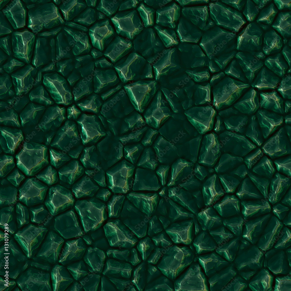 Seamless texture of crystal or metal colorful reflective raw ore ...