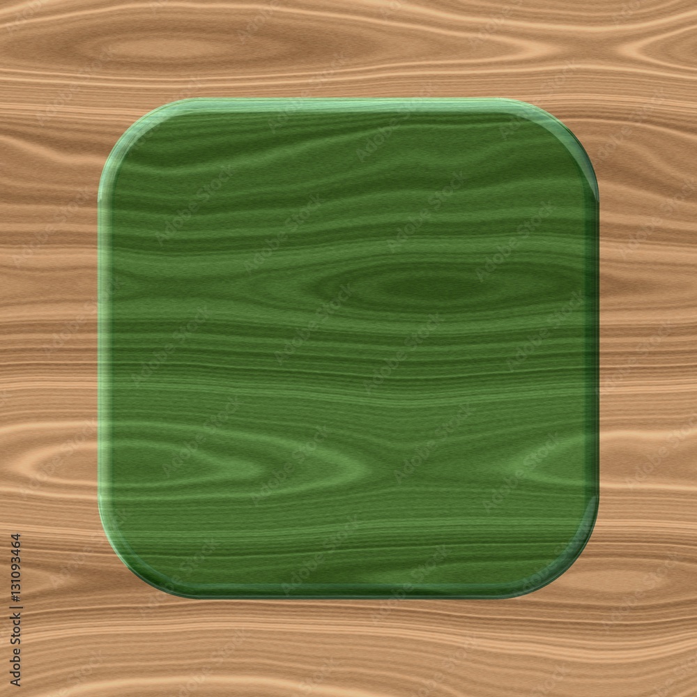 Square 3d shape frame empty wooden background tile Stock Illustration ...