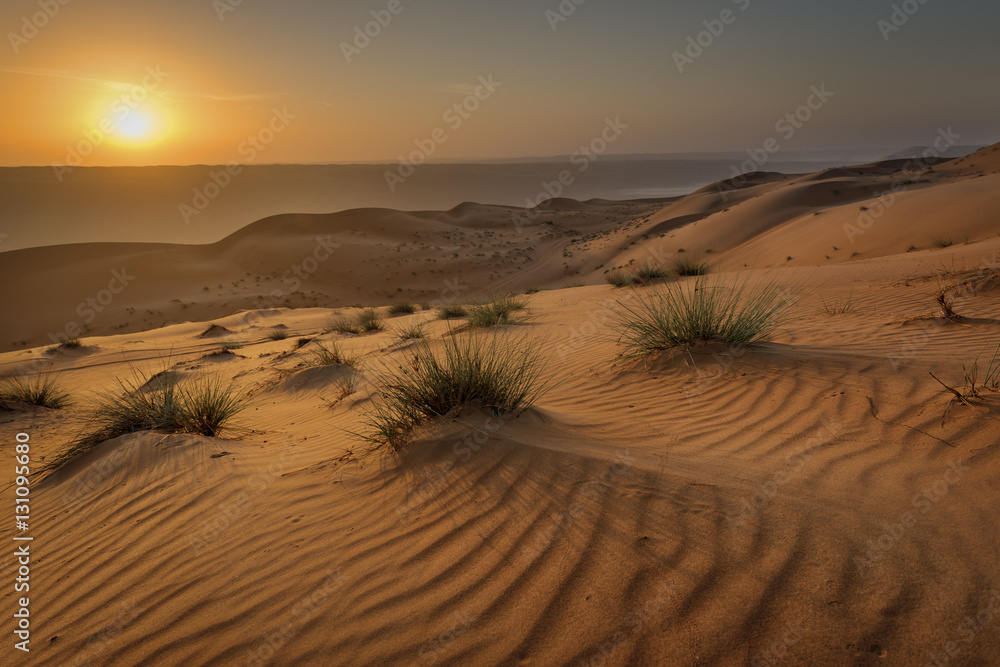 the beauty of a desert / Wahabi Sand, Oman Stock Photo | Adobe Stock