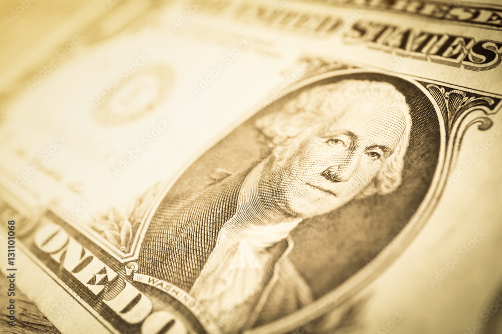 dollar banknotes for finance and banking concept background Stock Photo ...