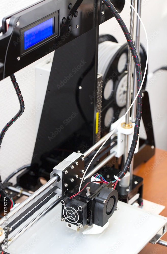 3d printer mechanism working yelement design of the device during the ...