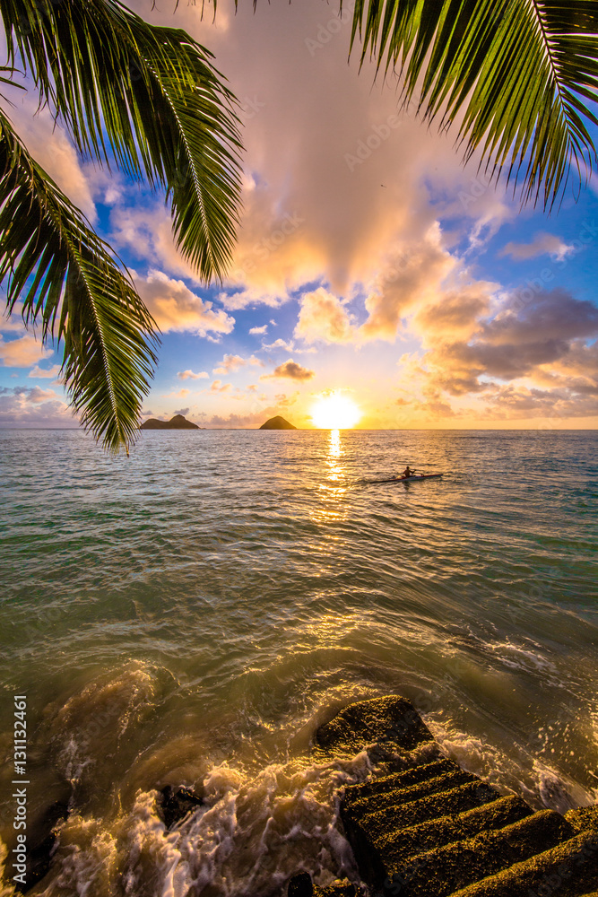 Hawaiian Sunrise Wallpaper