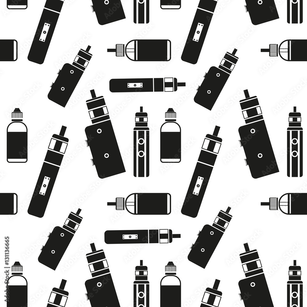 vape pattern vector. Stock Vector | Adobe Stock