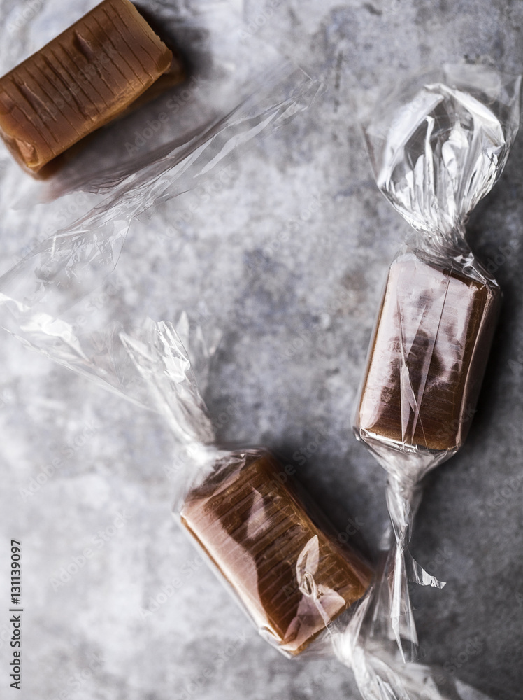 Individually wrapped sweets Stock Photo | Adobe Stock