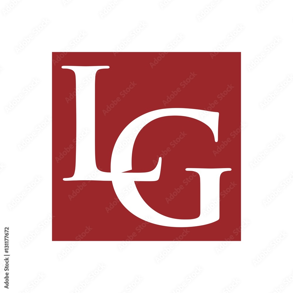 letter L and G logo vector Stock Vector | Adobe Stock